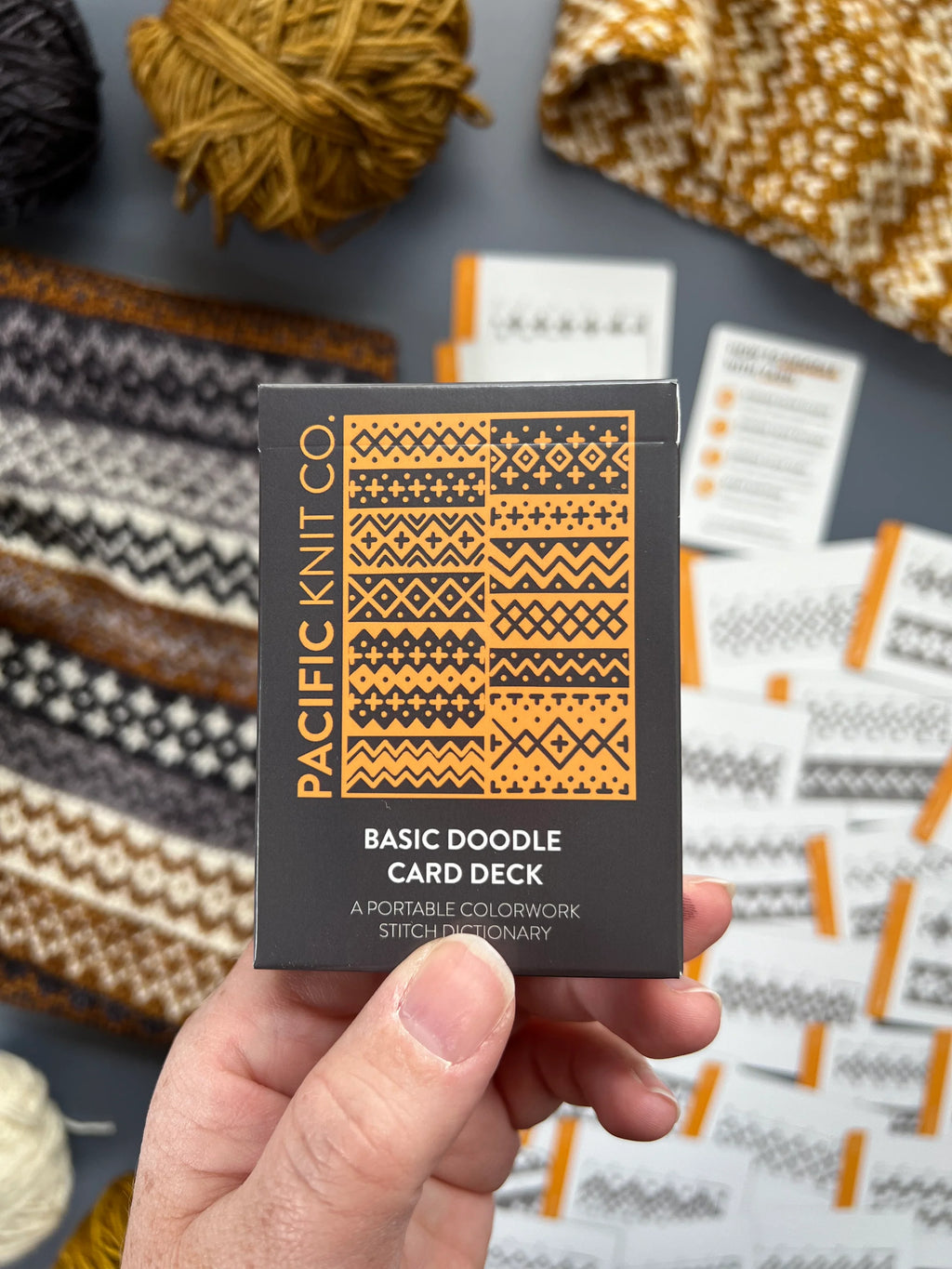 Pacific Knit Co. - Basic Doodle Card Deck – Low Country Shrimp and Knits